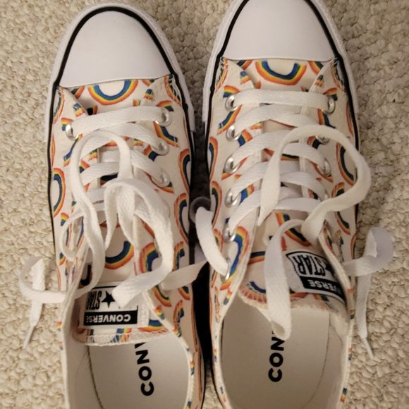 Converse | Shoes | Converse Chuck Taylor Rainbow | Poshmark